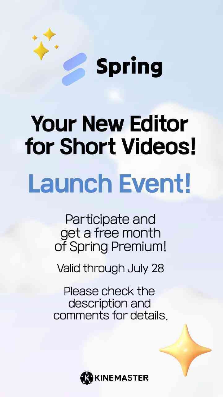 Spring - KineMaster Templates