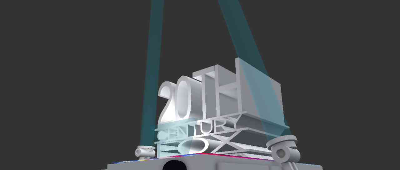 TCF logo 1953 remaker - KineMaster Templates