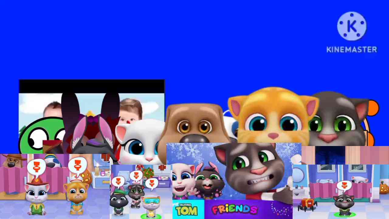 cyan sprunki - KineMaster Templates